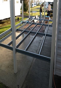 Galvanised steel sub-frame | Fensys